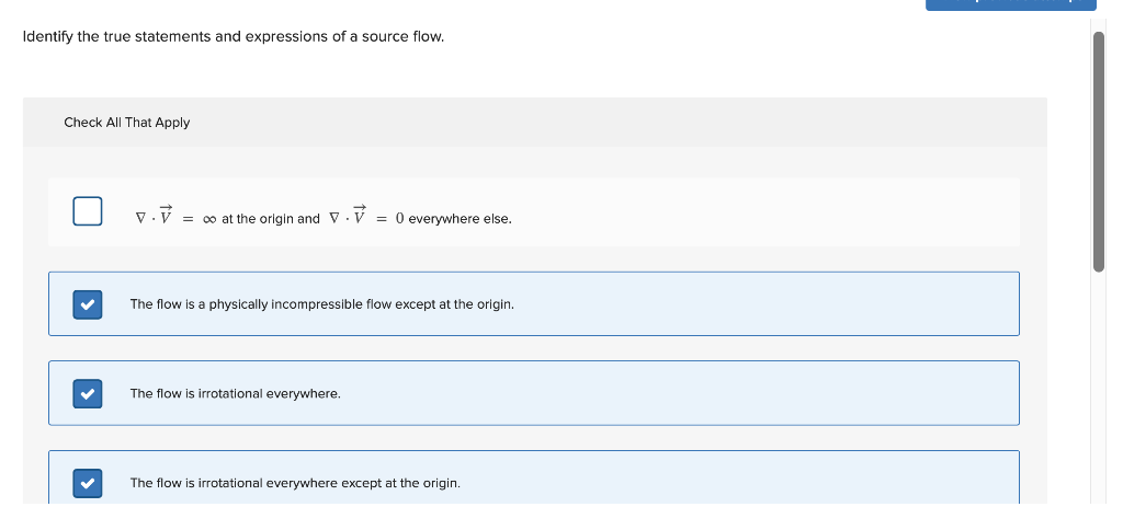 Solved Identify the true statements and expressions of a | Chegg.com