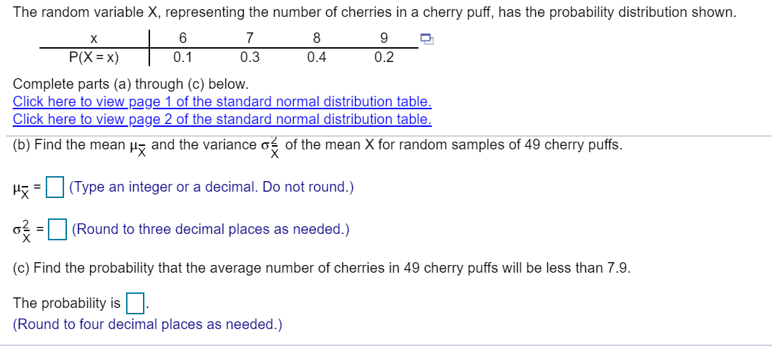 Solved The random variable X, representing the number of | Chegg.com