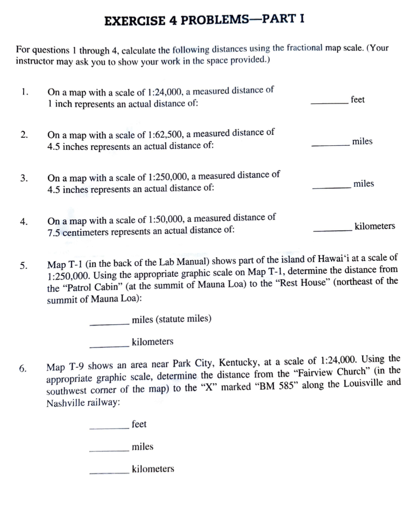 Solved For questions 1 through 4, calculate the following | Chegg.com