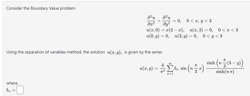 Solved Consider the Boundary Value | Chegg.com