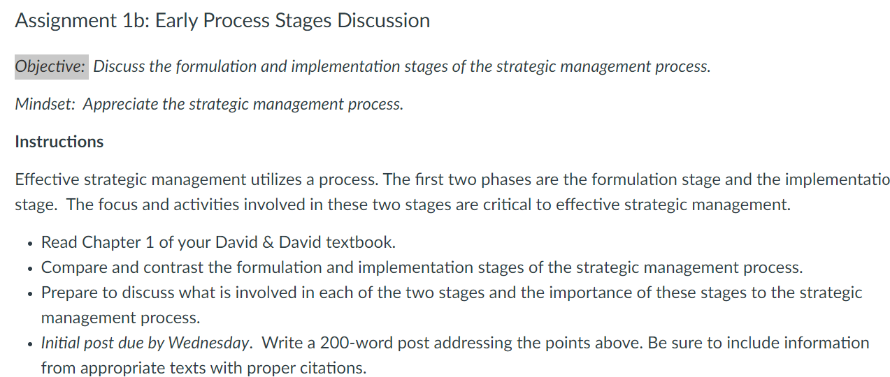 Solved Objective: Discuss the formulation and implementation | Chegg.com