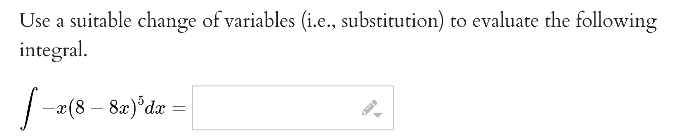 Solved Use a suitable change of variables (i.e., | Chegg.com