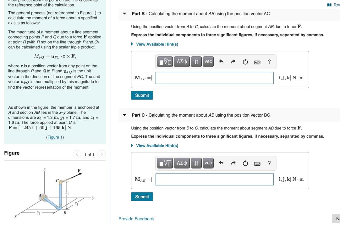 Solved Reu the reference point of the calculation. The | Chegg.com