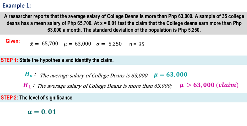 Solved STAT AND PROBA LESSON: HYPOTHESIS TESTING TOPIC: | Chegg.com