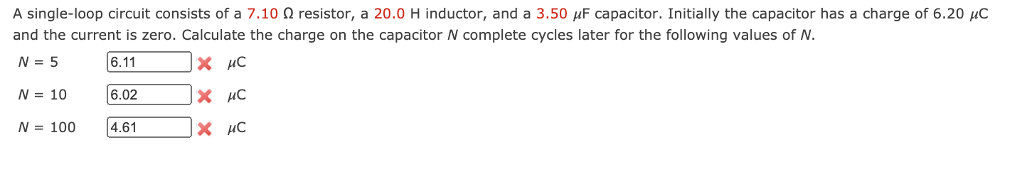 Solved A single-loop circuit consists of a 7.10 2 resistor, | Chegg.com