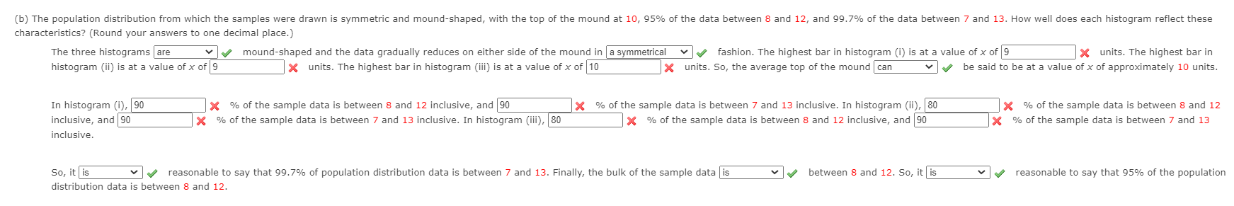 Solved Histograms of random sample data are often used as an | Chegg.com