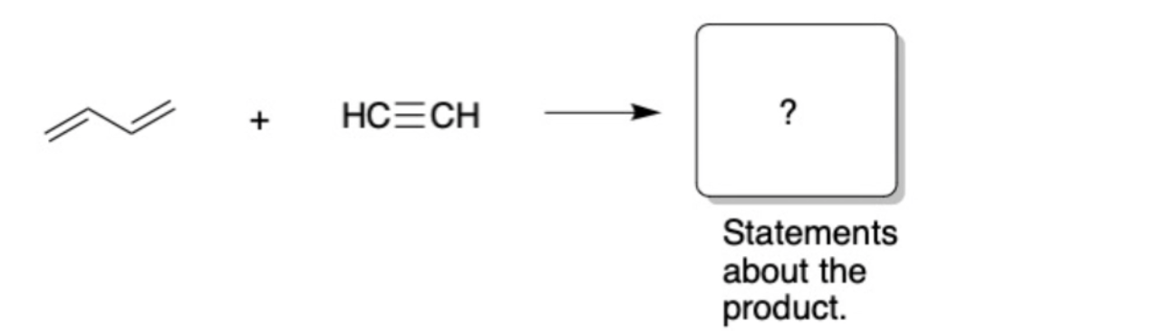 Solved + HC=CH ? Statements about the product. | Chegg.com