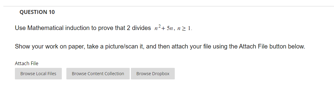 Solved Use Mathematical induction to prove that 2 divides | Chegg.com