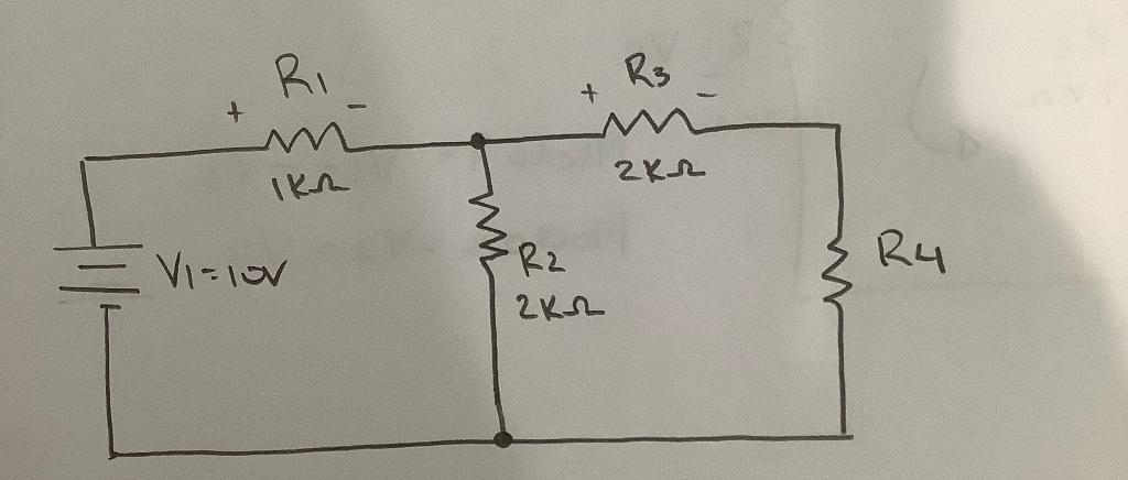 Solved Find the value of R4 | Chegg.com