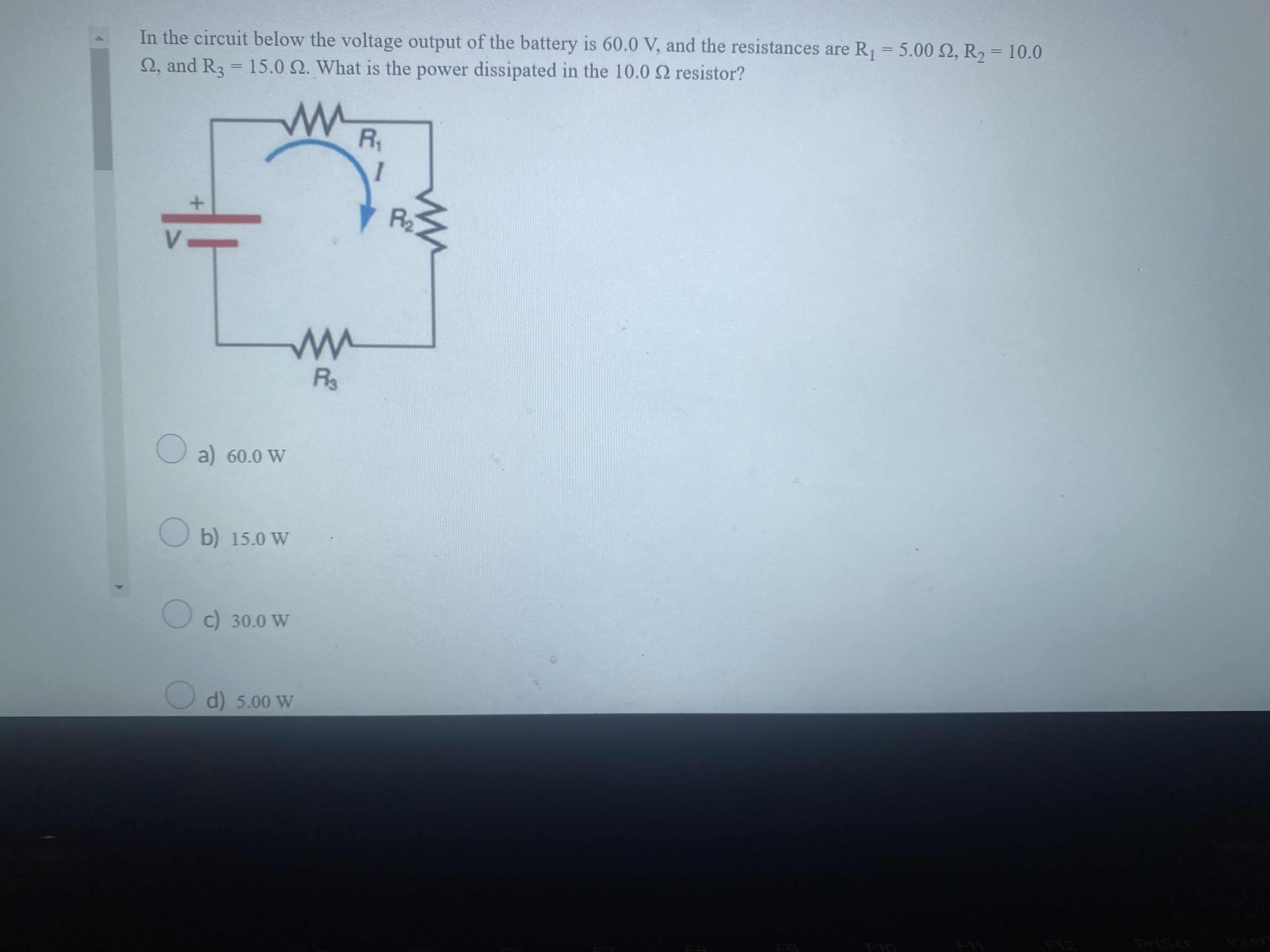 Solved In the circuit below the voltage output of the | Chegg.com