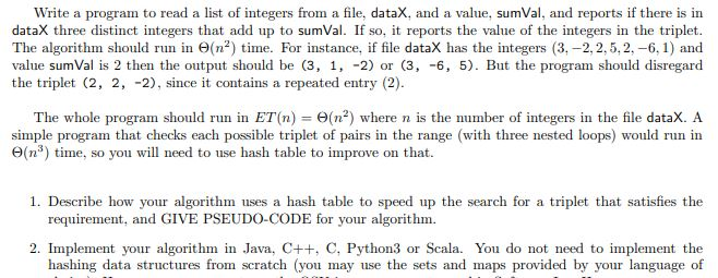 Solved Write a program to read a list of integers from a | Chegg.com