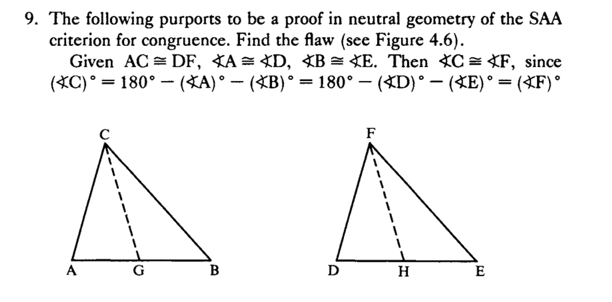 Solved 9. The following purports to be a proof in neutral | Chegg.com