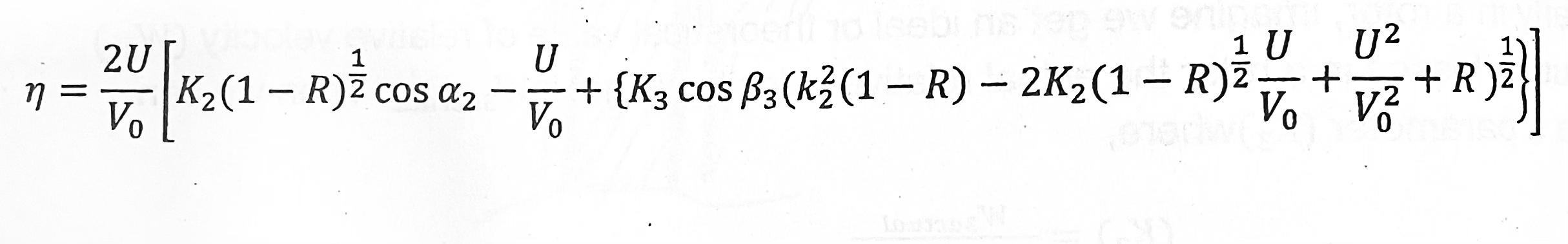 Solved U2 1 K2(1 – R)2 cos az U 1 U + + {Kz cos B3(kż(1 – R) | Chegg.com