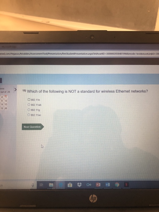 Solved n) Using a wireless network without the network | Chegg.com