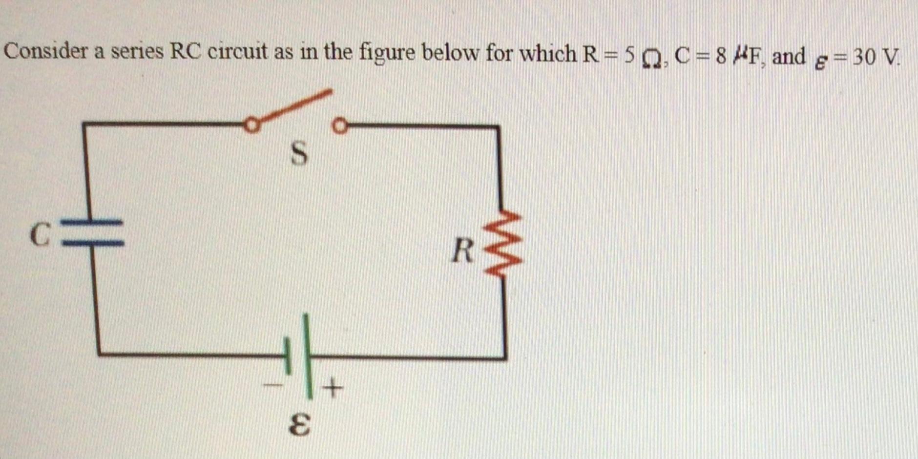 Solved a) Find the maximum charge on the capacitor after the | Chegg.com