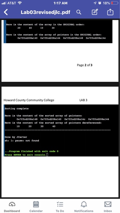 Solved AT&T 1:19 AM Lab03 Detail Submission Back Grade Lab03 | Chegg.com