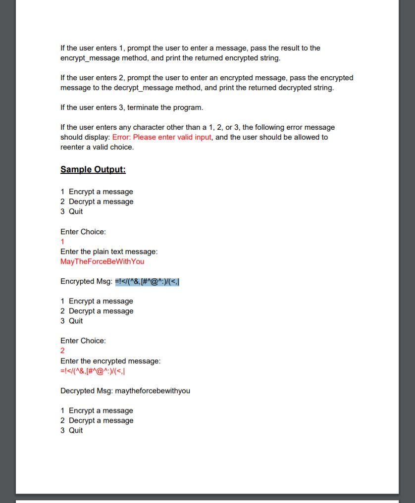 Solved JAVA JAVA JAVA PLEASE! PLEASE MAKE SURE ITS ACTUALLY | Chegg.com