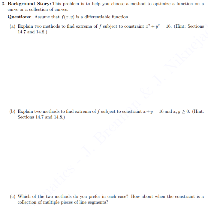 Solved Assume that f(x, y) is a differentiable function. (a) | Chegg.com