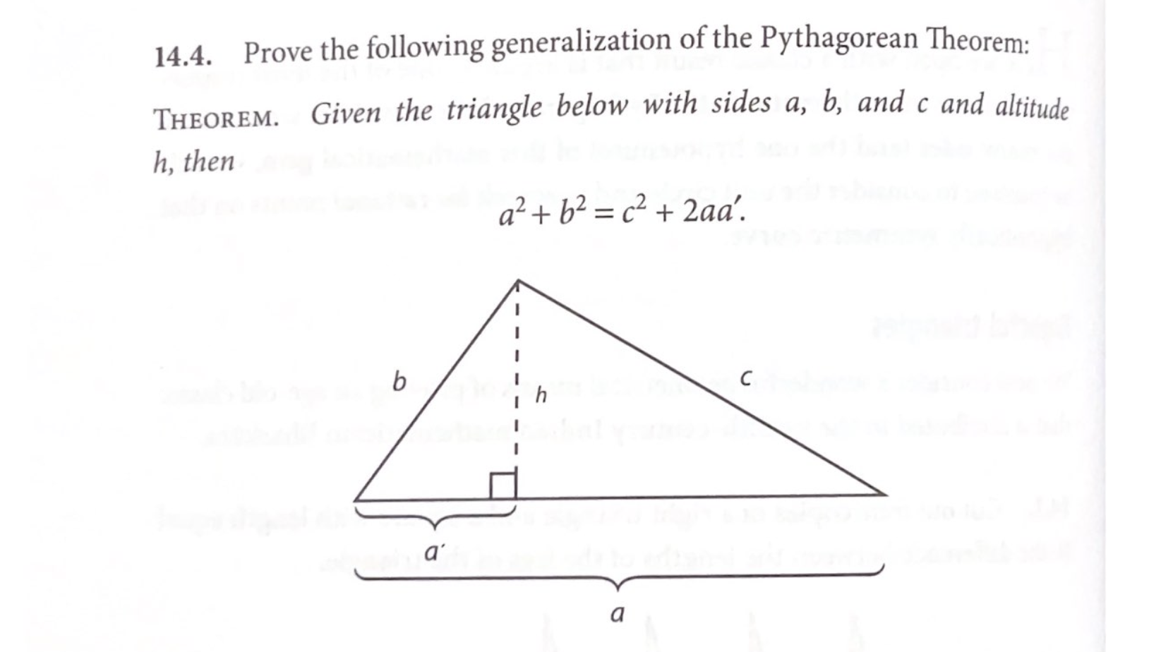 Solved 14.4. Prove the following generalization of the | Chegg.com