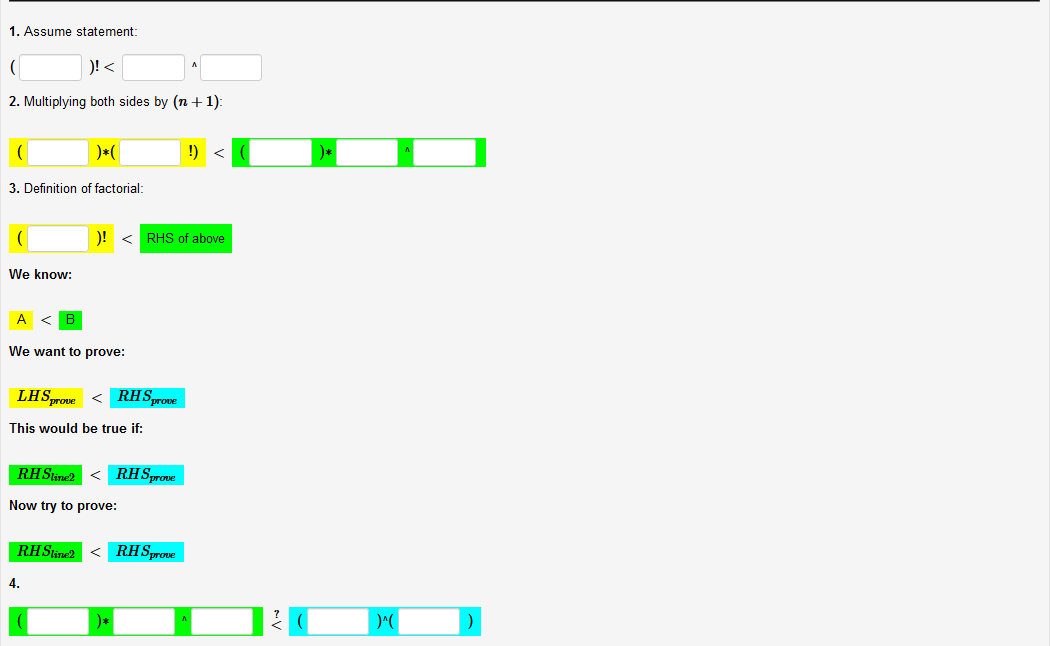 Solved Prove the following problem using induction: n! | Chegg.com