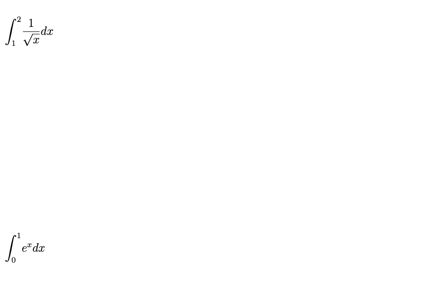 Solved Evaluate the following definite integrals using the | Chegg.com