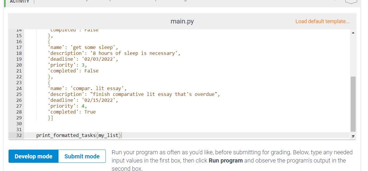 Solved Complex Printing Introduction In this lab, we are | Chegg.com