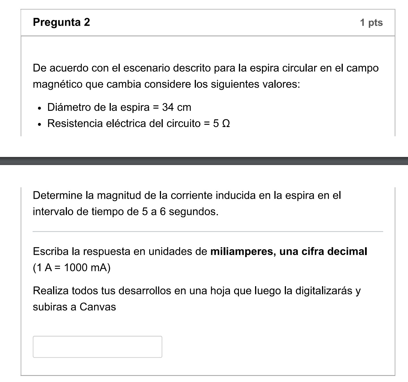 Solved De acuerdo con el escenario descrito para la espira | Chegg.com