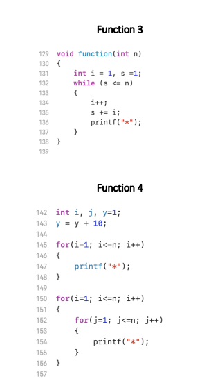 Solved 1 Find The Time Complexity Of The Below Function 