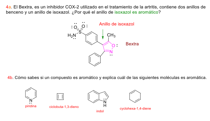 4a. El Bextra, es un inhibidor COX-2 utilizado en el | Chegg.com