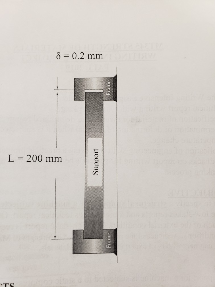 Solved A) A structural support for a machine is subjected to | Chegg.com