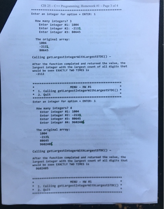 Solved It is a c++ coding assignment, please make the | Chegg.com