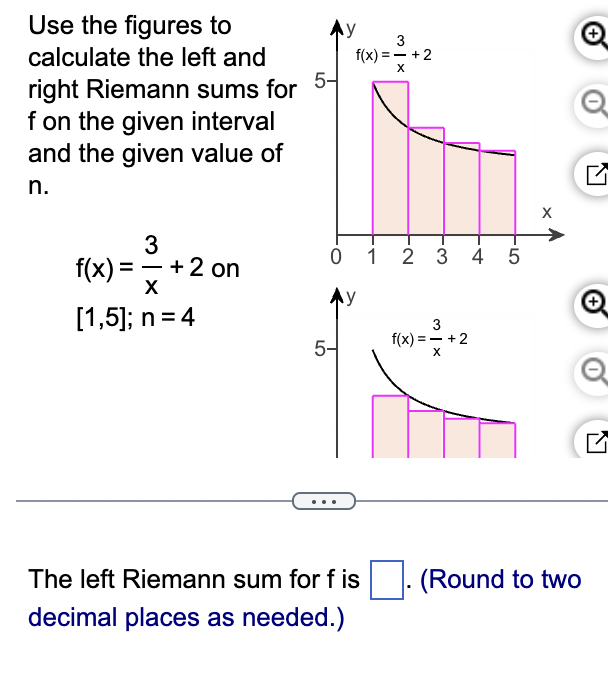 Solved Use the figures to calculate the left and right | Chegg.com