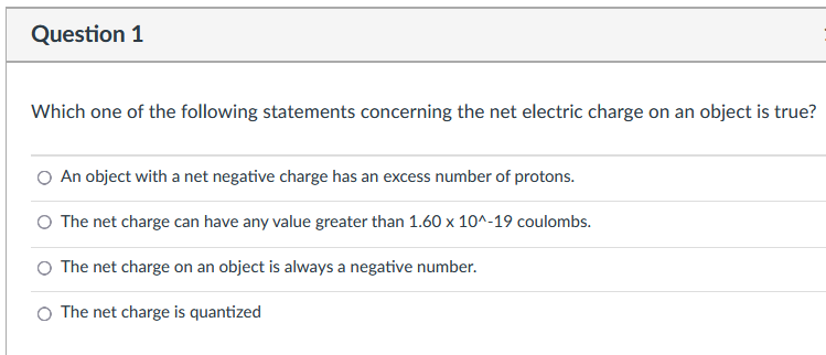Solved Which one of the following statements concerning the | Chegg.com