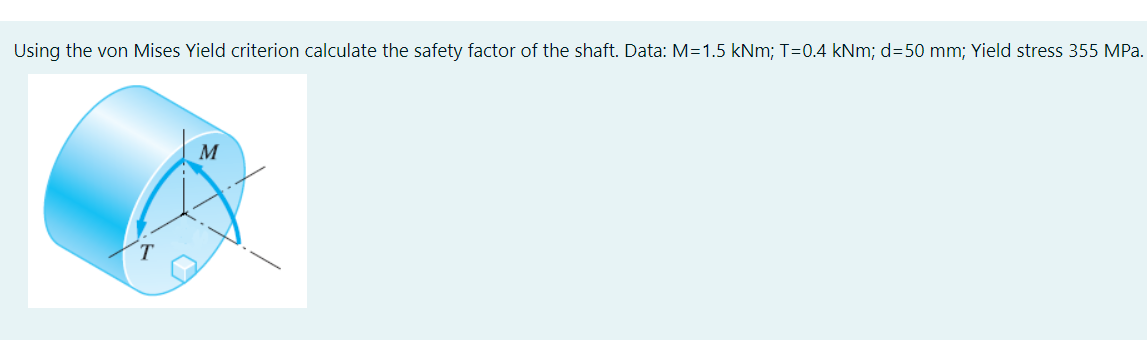 Solved Using the maximum shear stress (Tresca) criterion | Chegg.com
