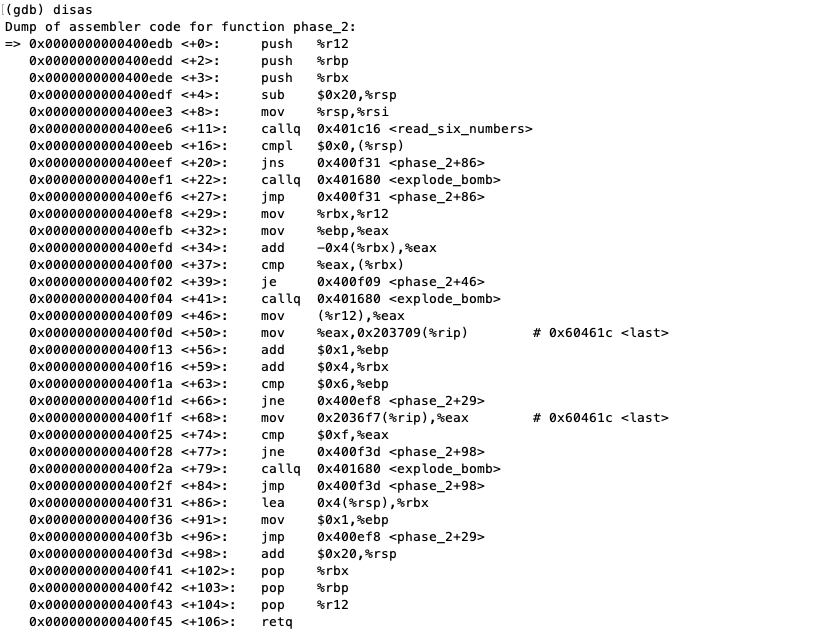 Solved I am doing a binary bomb lab project where you have | Chegg.com