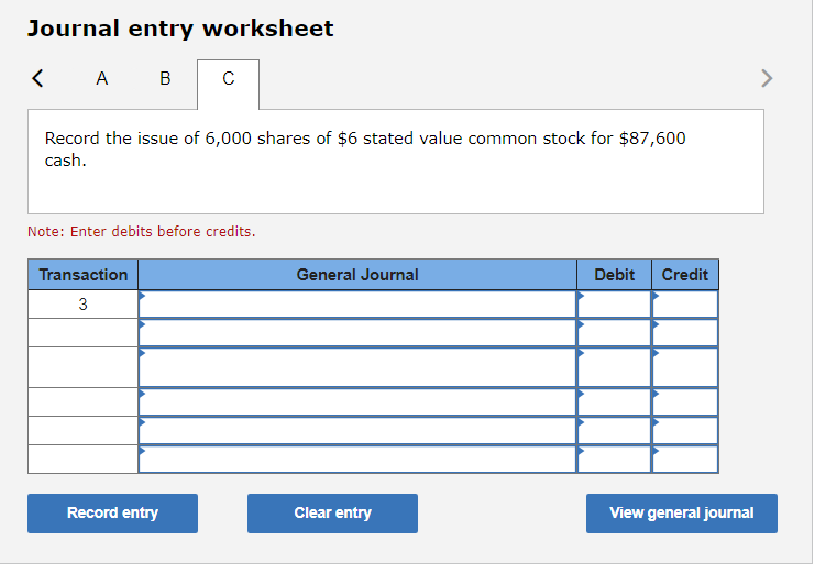 Solved Exercise 11-3 (Algo) Accounting for par, stated, and | Chegg.com Solved Exercise 11-3 (Algo) Accounting for par, stated, and | Chegg.com
