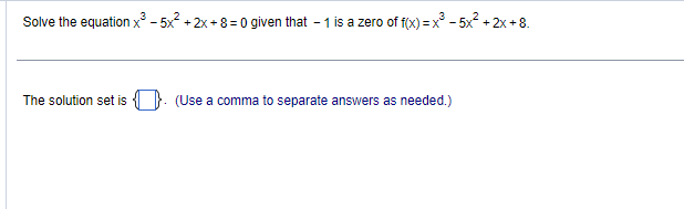 Solved f(x)=x4+4x3+3x2−3x−5;f(7) f(7)=Solve the equation | Chegg.com