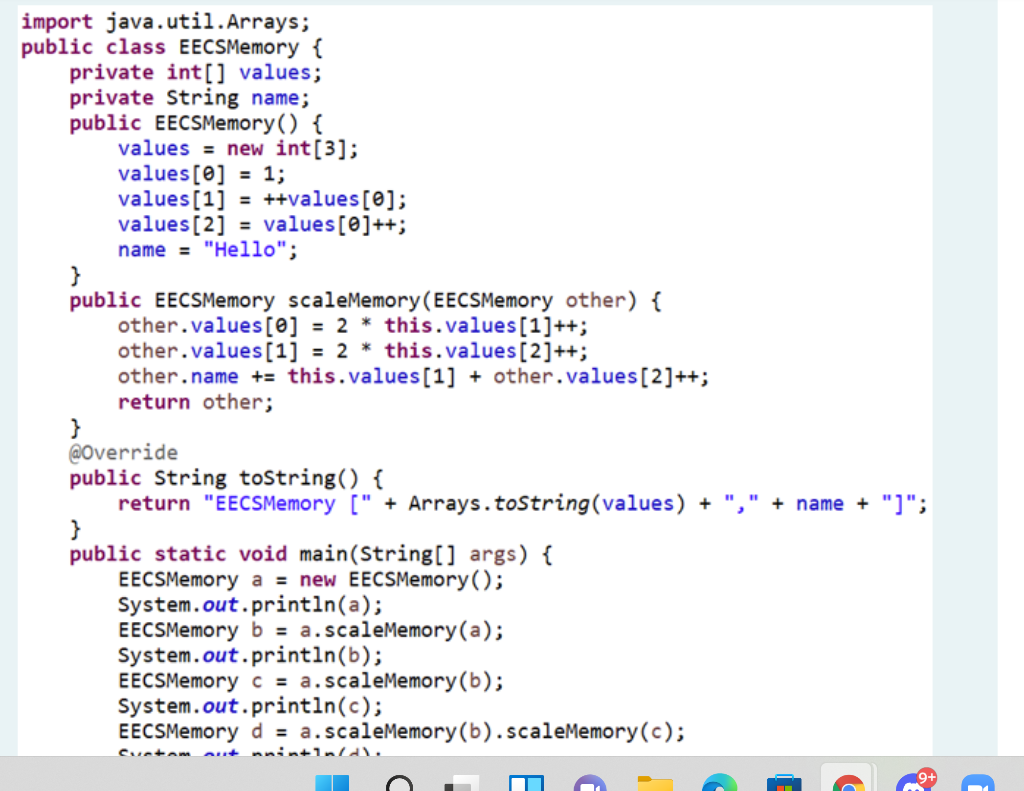Solved You need to trace the following code for this | Chegg.com