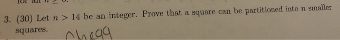 Solved Combinatorics: Proof by induction. | Chegg.com