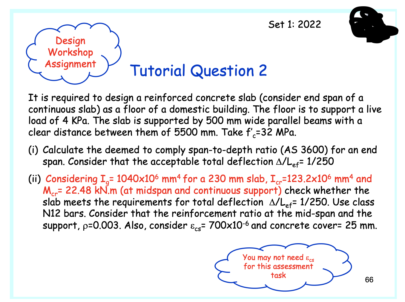 Solved Set 1: 2022 Design Workshop Assignment Tutorial | Chegg.com