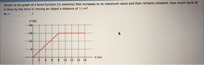 Solved A variable force of 7x2 pounds moves an object along | Chegg.com