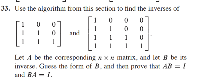 Solved Use the algorithm from this section to find the | Chegg.com