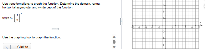 Solved Use transformations to graph the function. Determine | Chegg.com