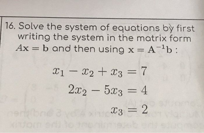 Solved 1 Calculate The Determinant