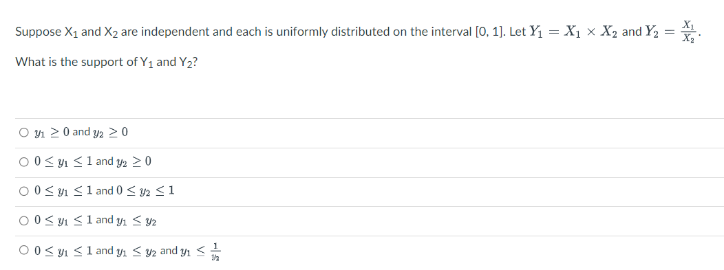 Solved Suppose X1 and X2 are independent and each is | Chegg.com
