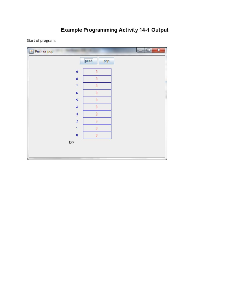Solved Programming Activity 14-1 | Chegg.com