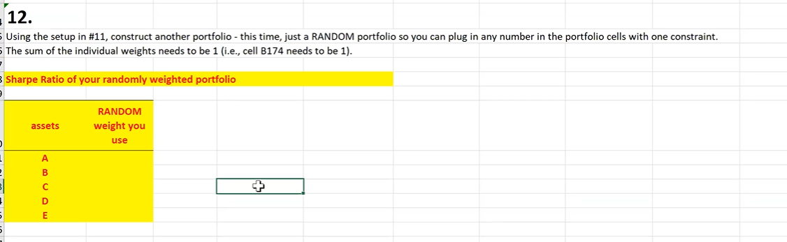 Solved Please solve the following questions using EXCEL | Chegg.com