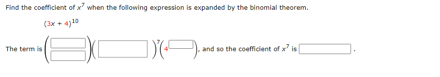 Solved Find the coefficient of x′ when the following | Chegg.com
