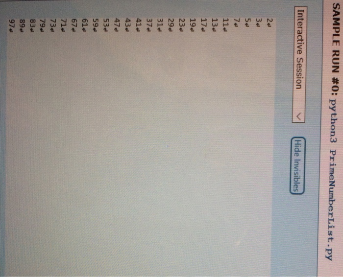 Solved Using The Is Prime Function From Exercise 17 Write A 4999