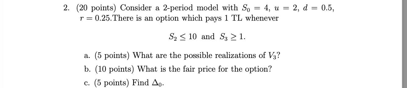 Solved (20 ﻿points) ﻿Consider a 2-period model with | Chegg.com